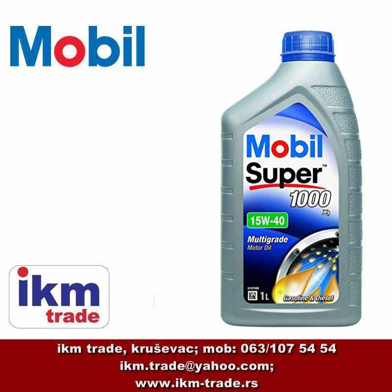 MOBIL SUPER 1000 X1 15W40 1l