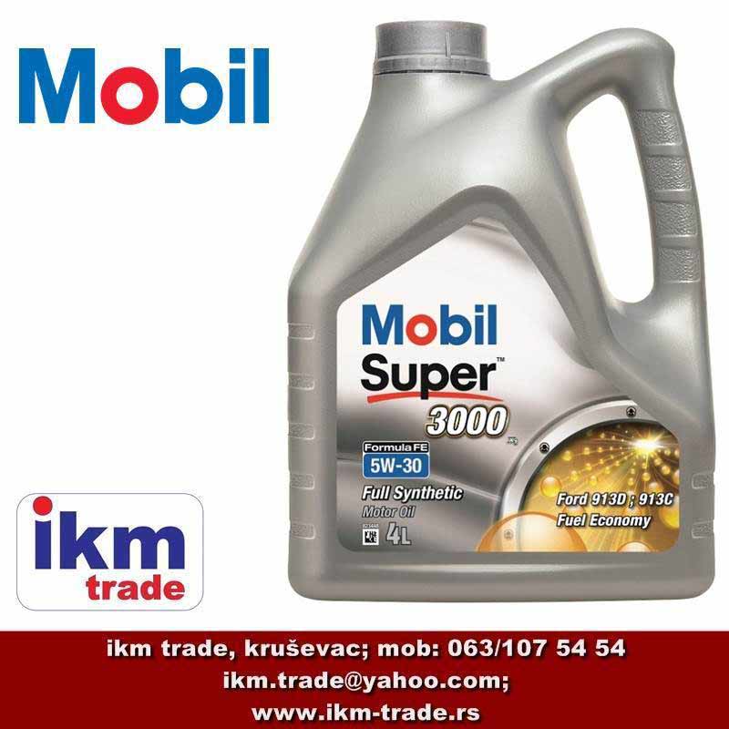 MOBIL SUPER 3000 X1 Formula FE 5W- 30 4l