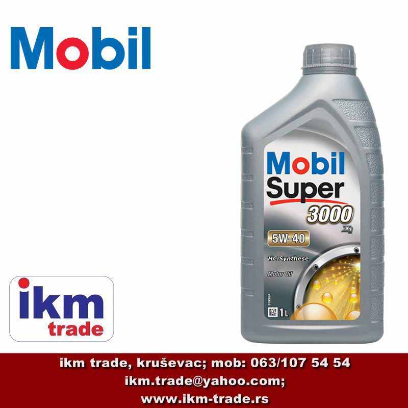 MOBIL SUPER 3000 X1 HC Synthese 5W 40 1l