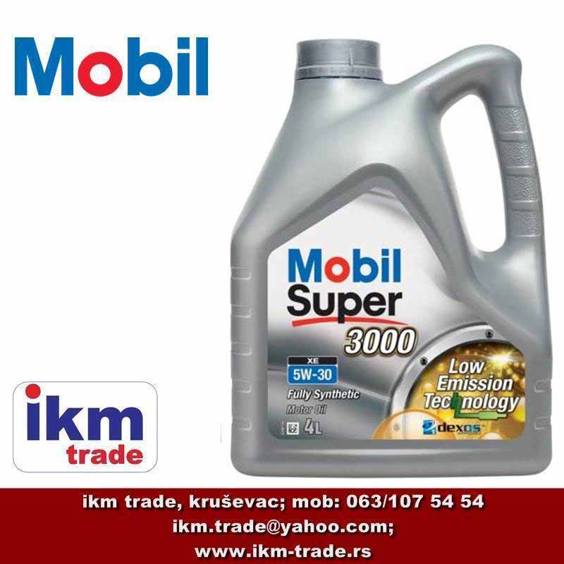 MOBIL SUPER 3000 XE 5W- 30 4l