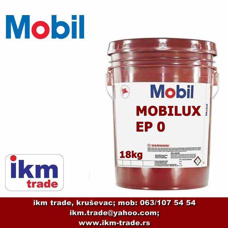 MOBILUX EP 0 GREASE – litijumska EP 0 mast za centralne sisteme podmazivanja 18kg