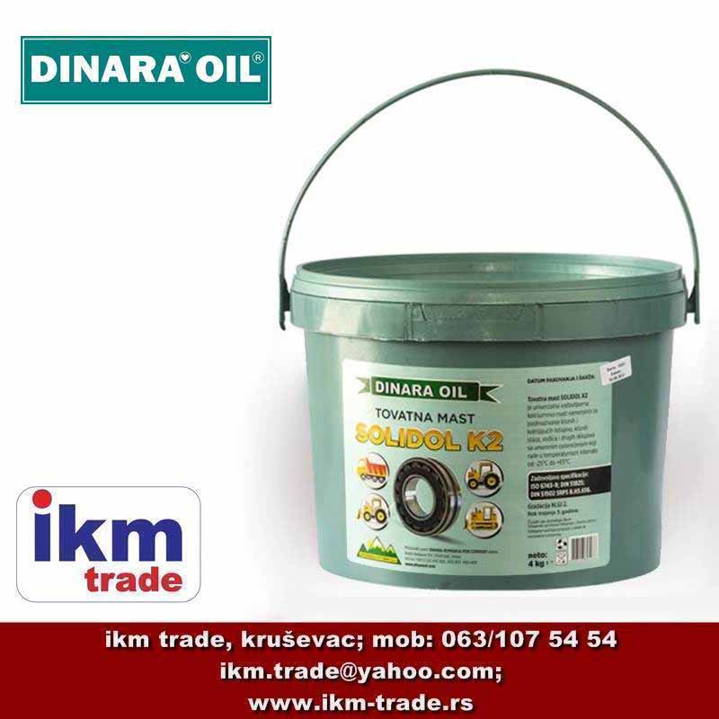 DINARA SOLIDOL K2 – tovatna mast 4 kg