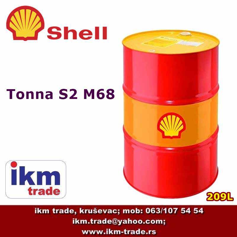 SHELL Tonna S2 M 68 – ulje za horizontalne klizne staze 209L