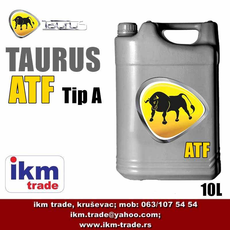 TAURUS ATF Tip A – ulje za servo upravljače i automatske menjače 10l