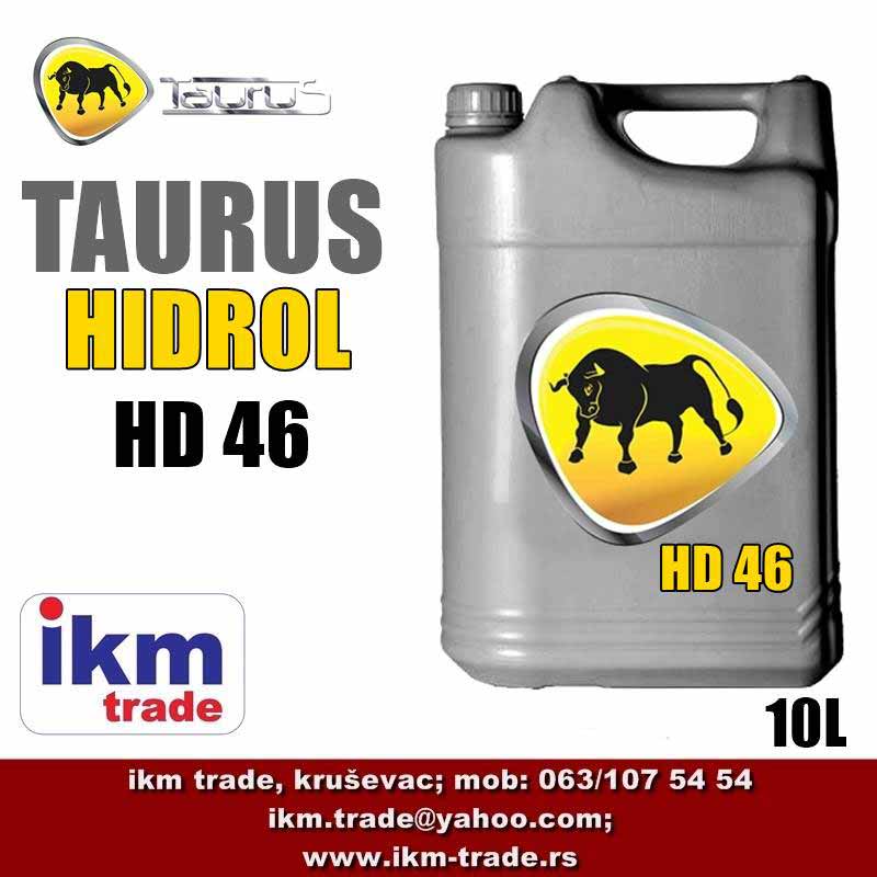 TAURUS HIDROL HD 46 – hidraulično ulje 10l