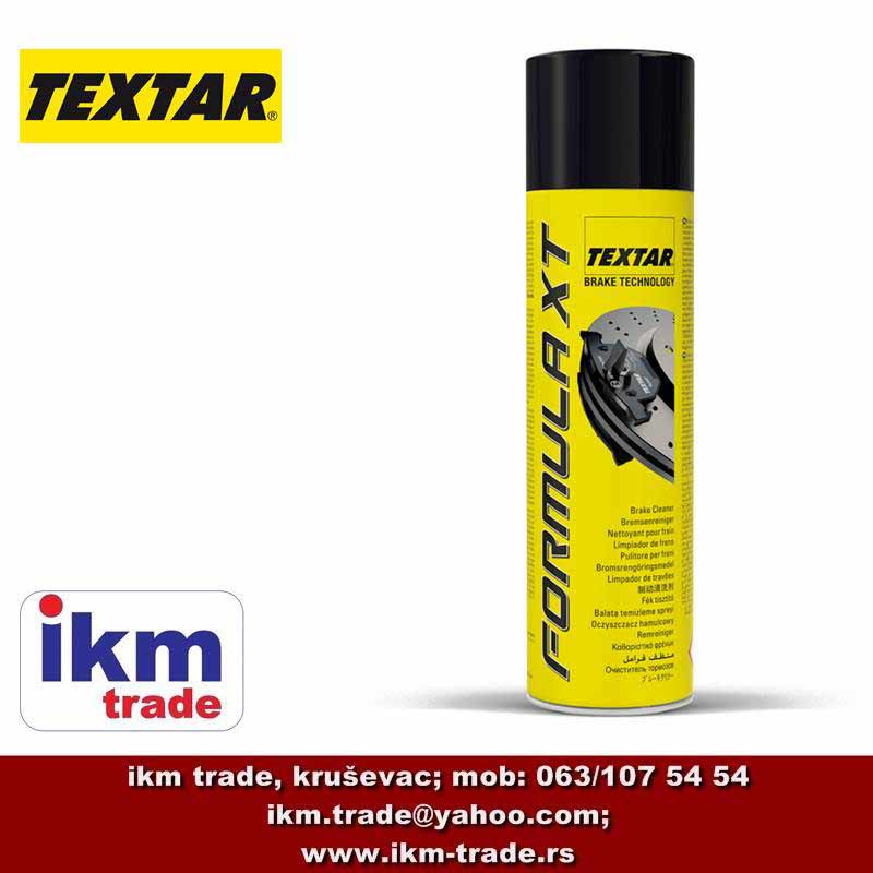 TEXTAR FORMULA XT- BRAKE CLEANER – sprej za čišćenje kočnica 500ml
