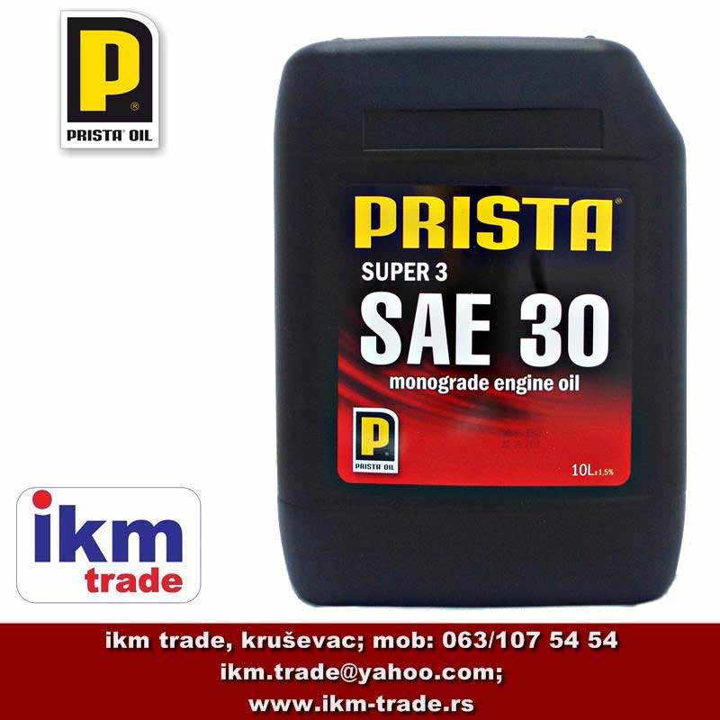 PRISTA SUPER 3 SAE 30 10l