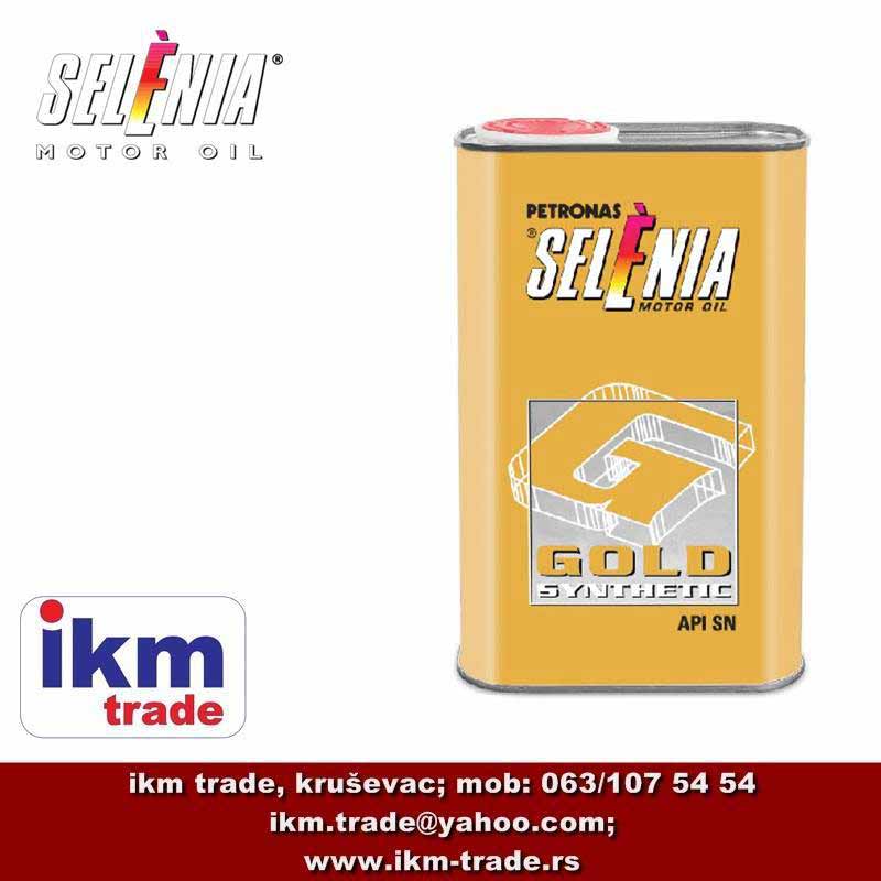 SELENIA GOLD SYNTETIC 10W- 40 1l