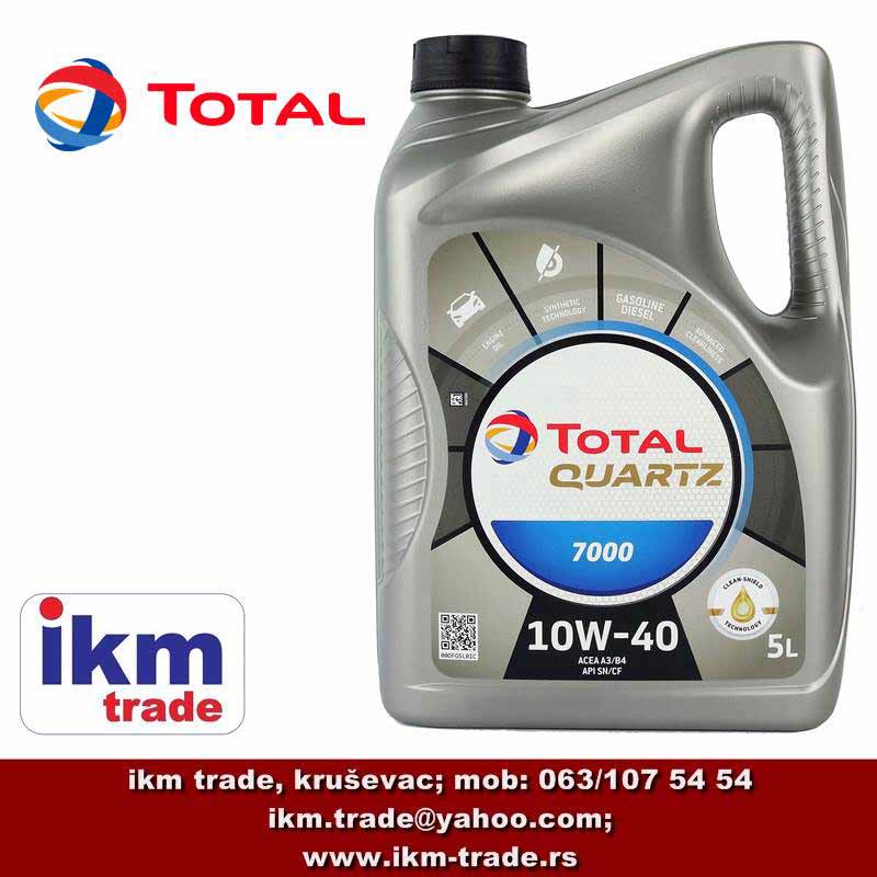 TOTAL QUARTZ 7000 10W-40 5l