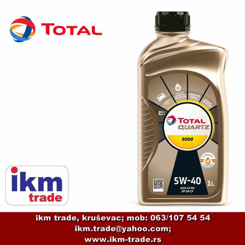 TOTAL QUARTZ 9000 5W-40 1l