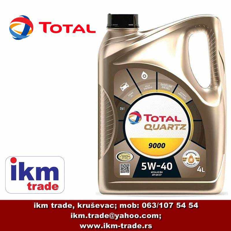 TOTAL QUARTZ 9000 5W-40 4l