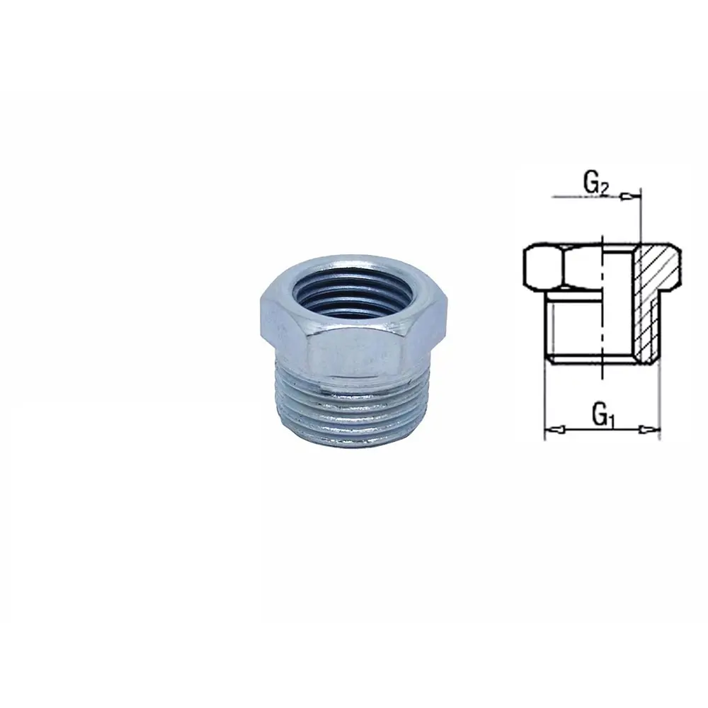 Bojlerska redukcija klasik 3/4''-1/2''(S-U), 31x2x7x23 mm