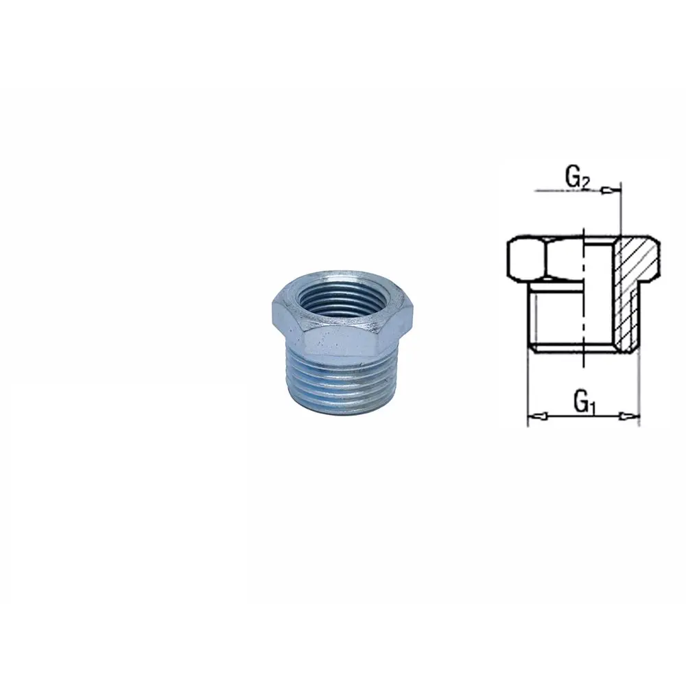 Bojlerska redukcija klasik 3/8''-1/4''(S-U), 19x15x17 mm