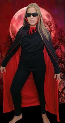 Vampir Drakula kostim dvostrani plast mađionicar