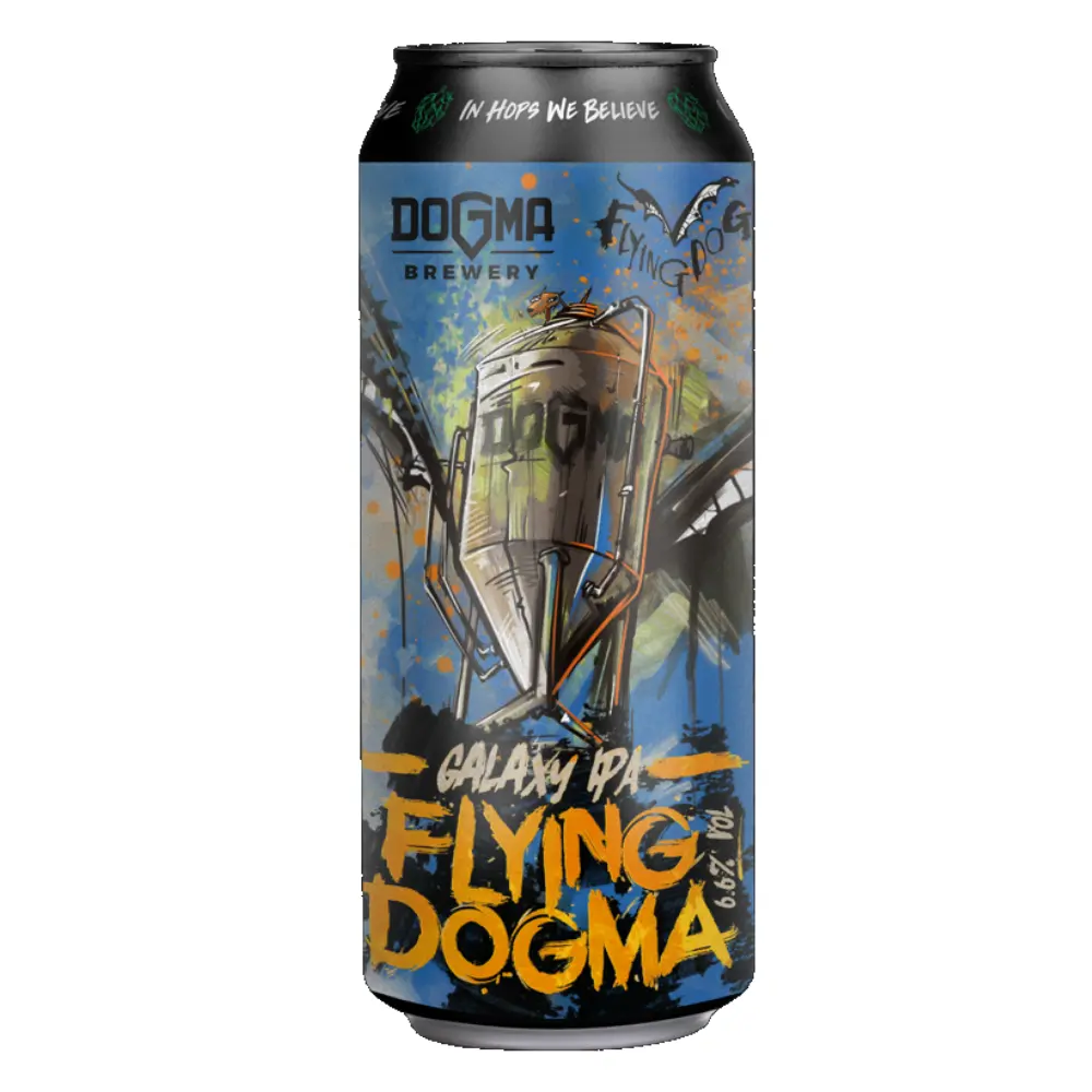DOGMA Pivo Flying Dogma limenka 0.5l