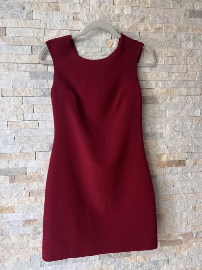 Zara bordo mini haljina