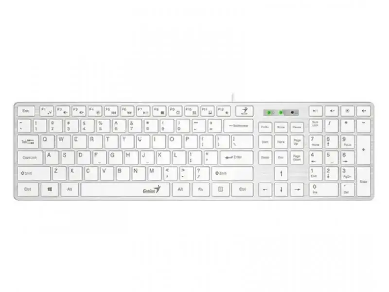 GENIUS SLIMSTAR 126 USB YU BELA TASTATURA