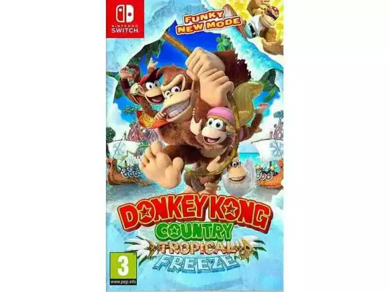 NITENDO SWITCH DONKEY KONG COUNTRY FREEZE