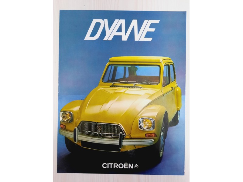 CITROEN DYANE SAJAMSKI PROSPEKT