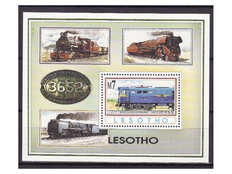 Lesoto - Bl železnica 1969.