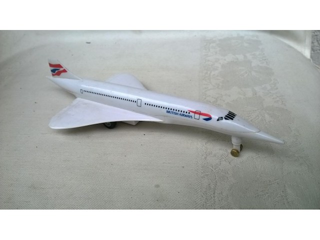Avion Concorde , 20 cm. sa zvukom poletanja i frikcioni