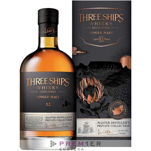 Three Ships 12YO Single Malt Whisky 0.70l
