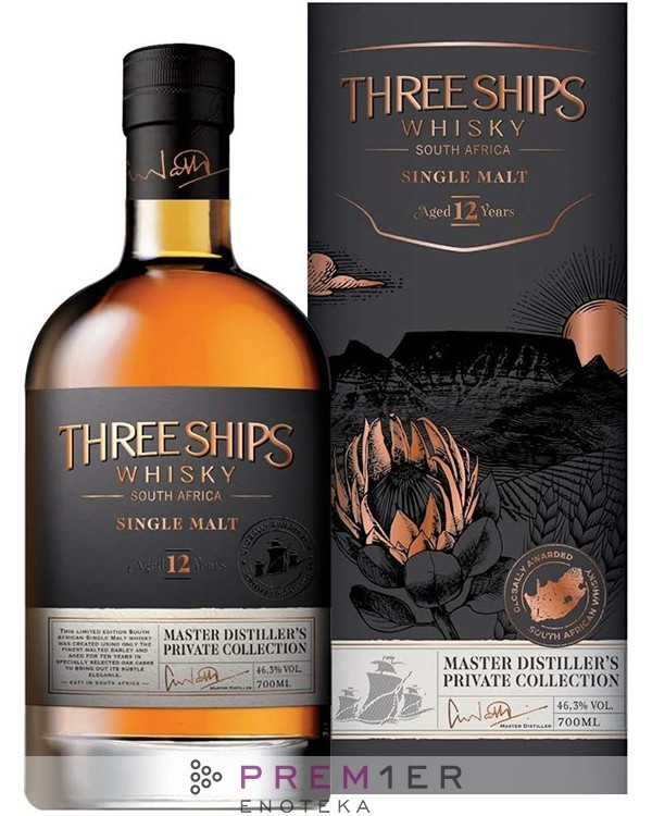 Three Ships 12YO Single Malt Whisky 0.70l