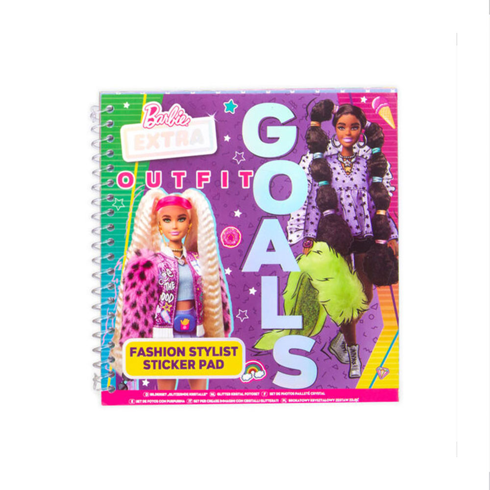 Barbie Extra modna knjiga sa stikerima