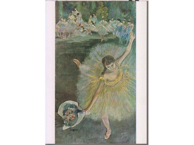 EDGAR DEGAS 1834-1917 / FIN D`ARABESQUE