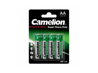 Baterija Camelion AA super heavy duty 1.5 V 1/4/nepunjiva