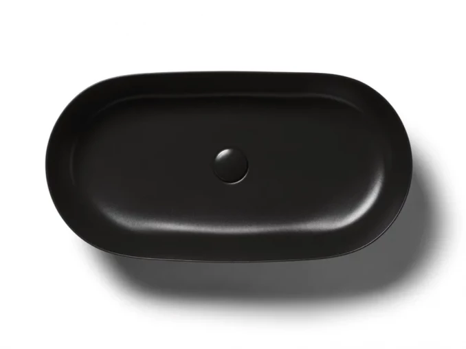 Lavabo HATRIA HAPPYHOUR 12:00 57x38cm crni