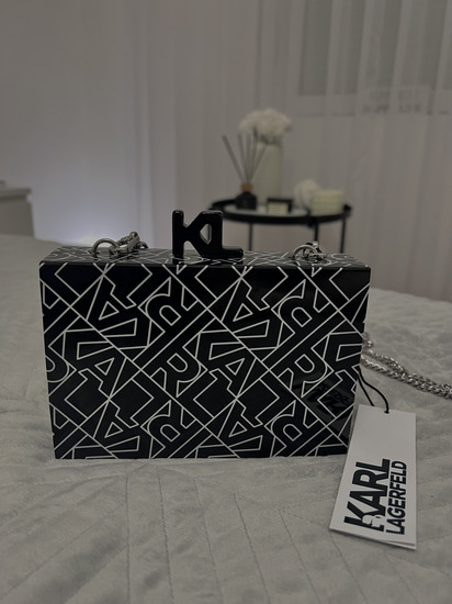 Karl Lagerfeld clutch torbica original, novo