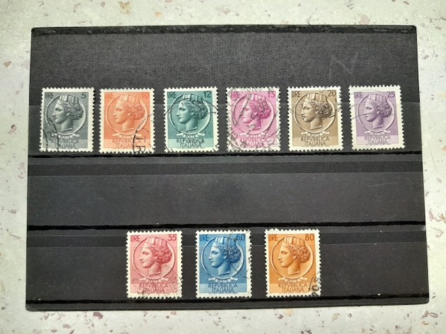 1953 Italija serija (7384)