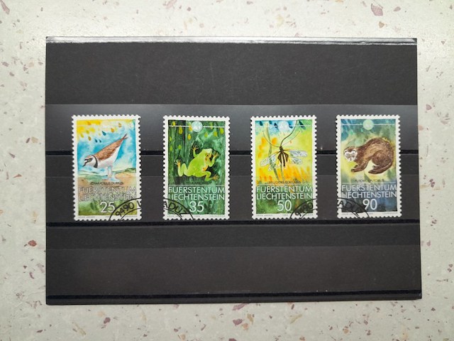 1989 Lihtenstajn fauna serija WWF (7347)