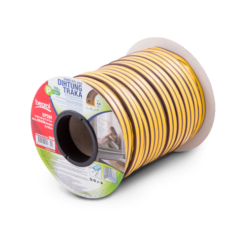 Samolepljiva dihtung traka - 2x50m / P braon