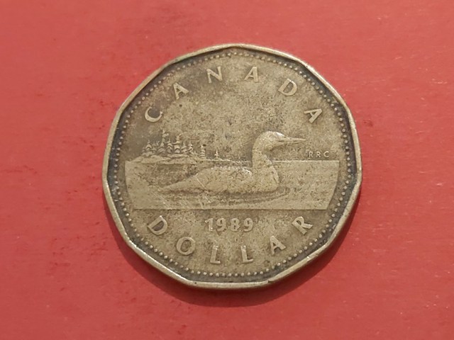 Kanada  - 1 dollar 1989 god