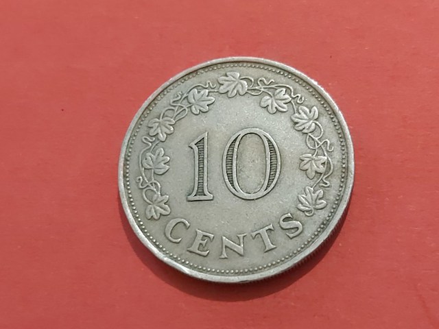 Malta  - 10 cents 1972 god