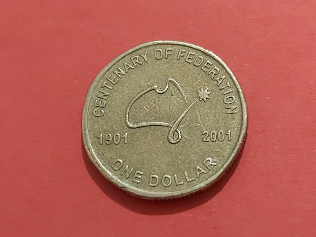 Australija  - 1 dollar 2001 god jubilarna