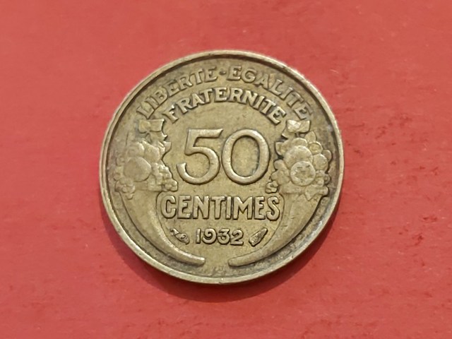 Francuska  - 50 centimes 1932 god