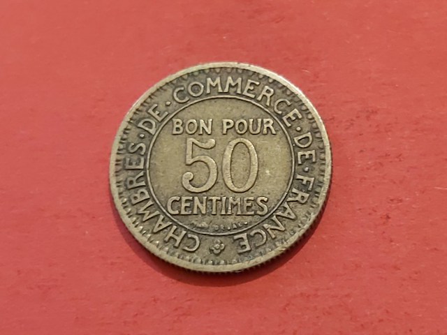 Francuska  - 50 centimes 1923 god