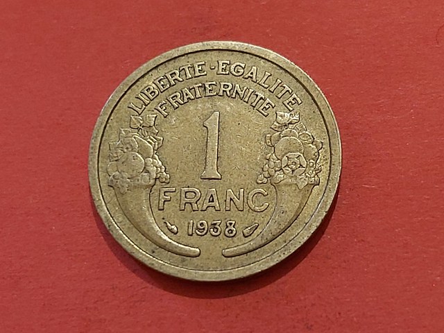 Francuska  - 1 franc 1938 god