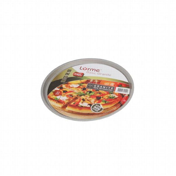 LORME Basic Pleh za pizzu granit 33 cm