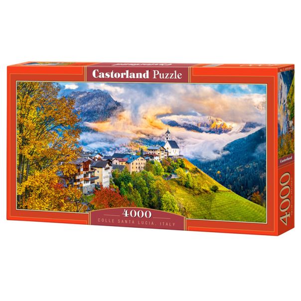 CASTORLAND Puzzle Colle Santa Lucia Italy - 4000 delova