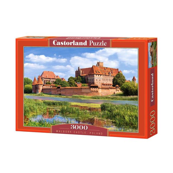 CASTORLAND Puzzle delova Malbork poland - 3000 delova