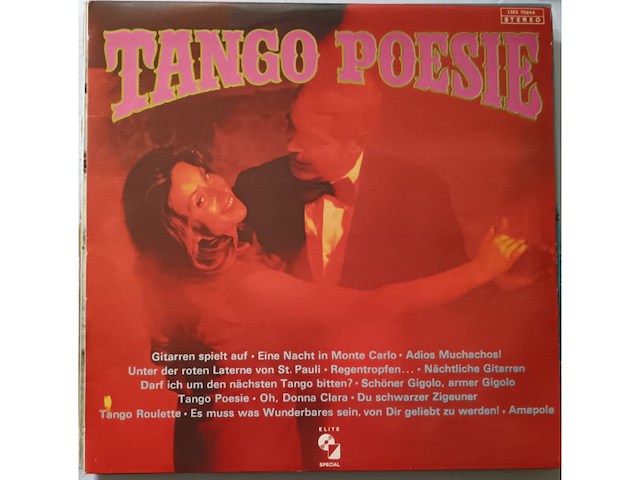 ORCHESTRA  CLAUDIUS  ALZNER - Tango poesie