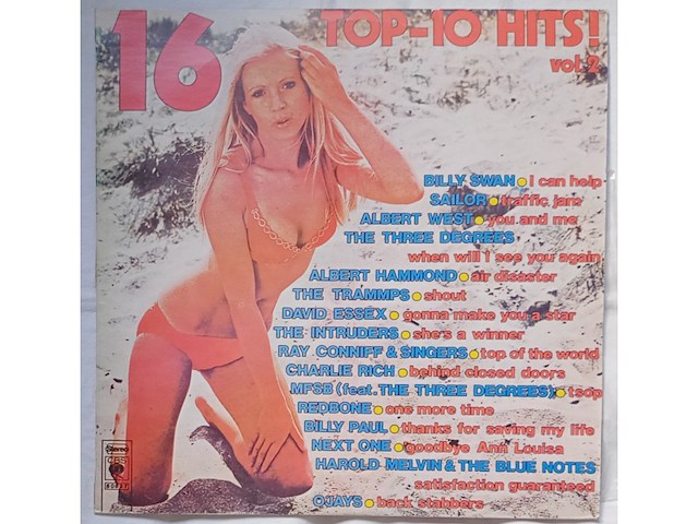 VARIOUS  -  16  TOP  10  HITS  Vol. 2