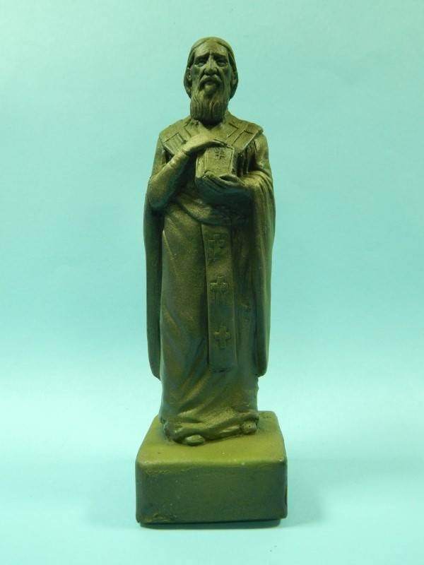 Suvenir FIGURA, gips, patina, 26 cm, Sveti Sava