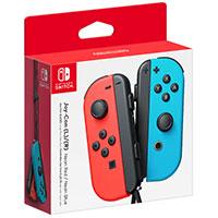 Nintendo Switch Kontroleri Joy-Con Pair Red - Neon Blue