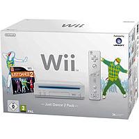 Nintendo Wii konzola - Just Dance 2 Komplet