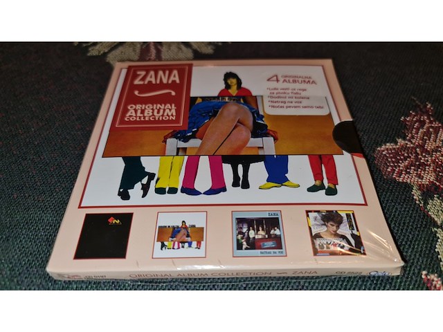 Zana - Original album collection 4CDa , U CELOFANU